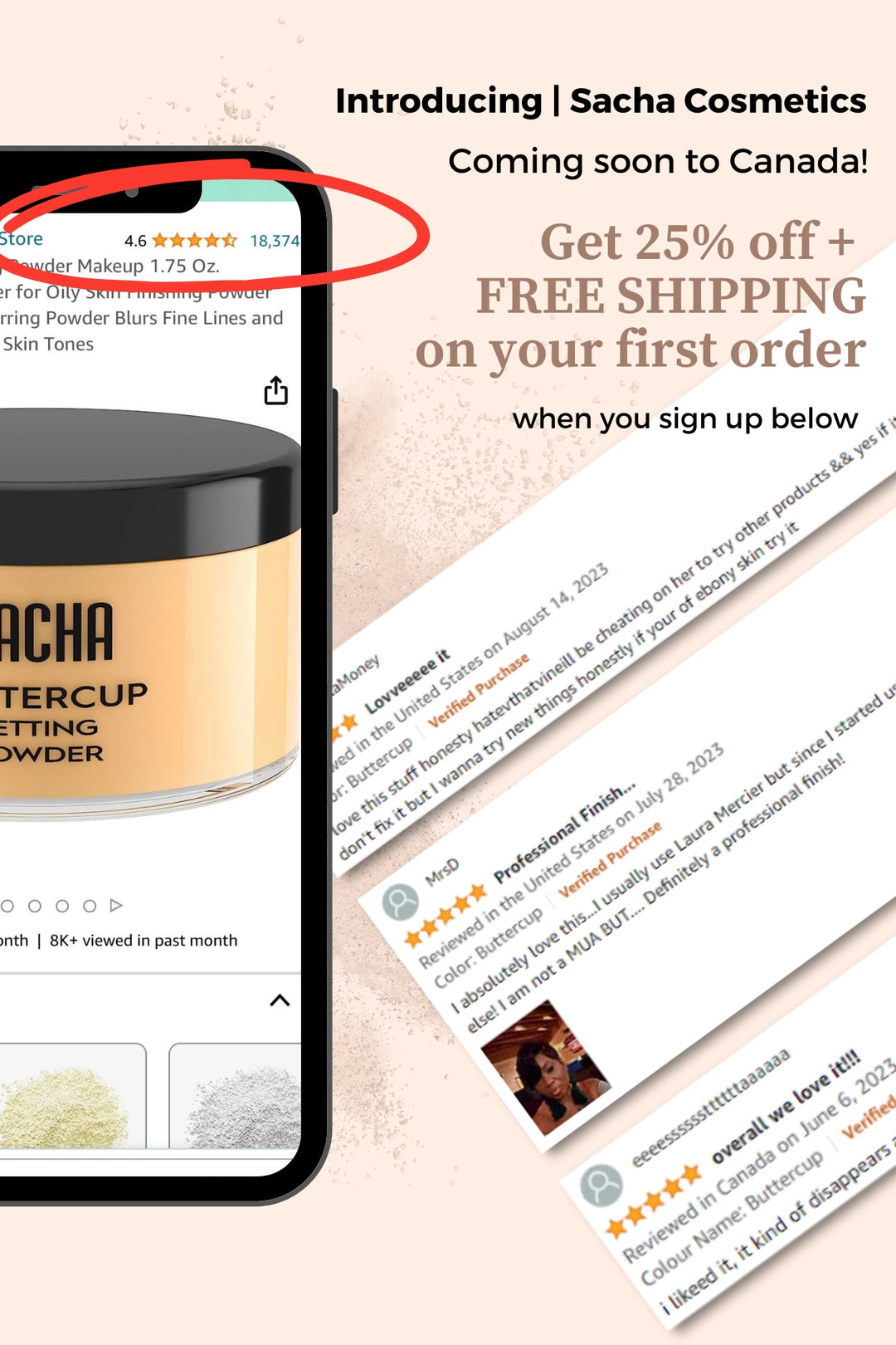 Sacha Cosmetics Canada